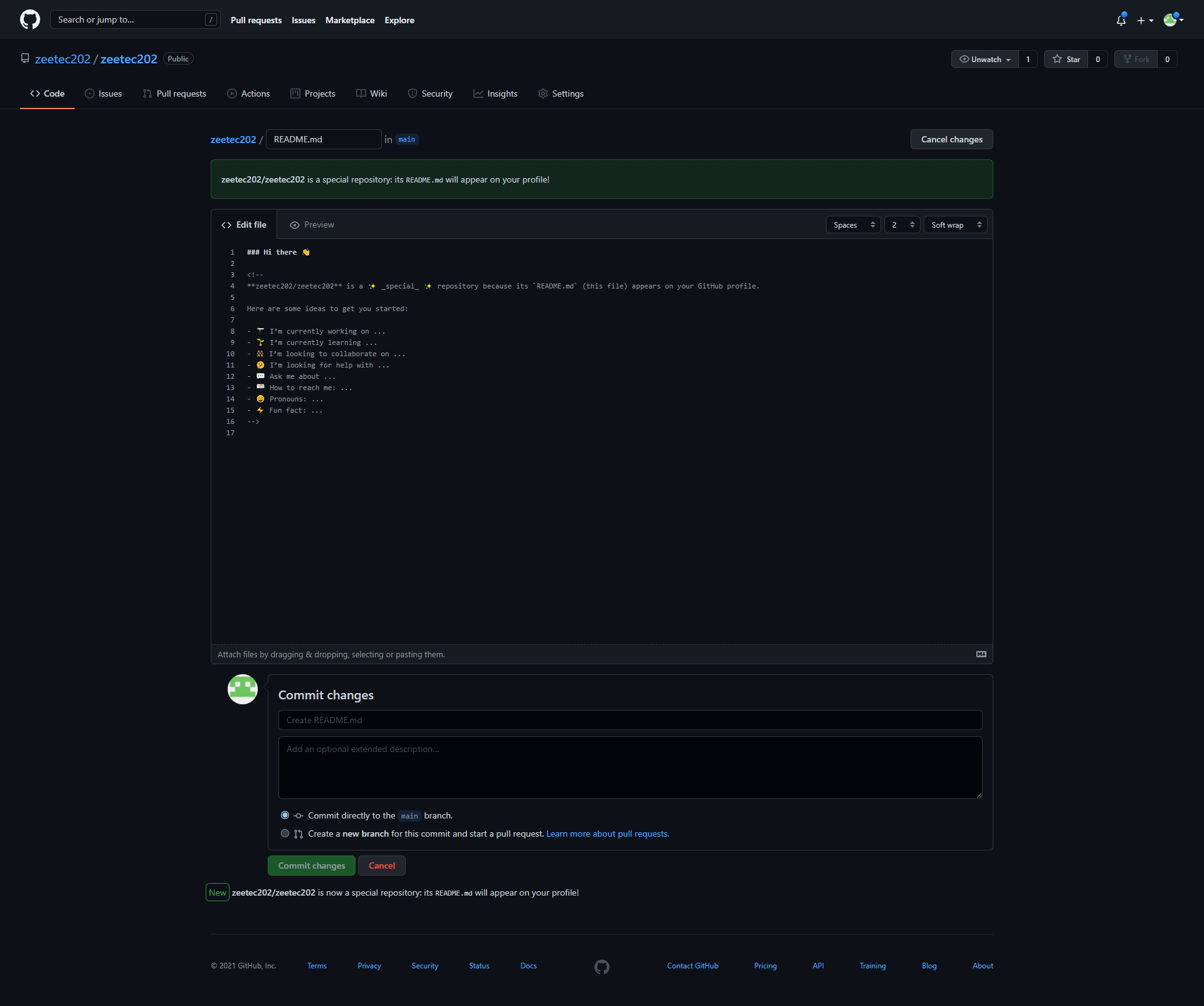 How I Make my GitHub Profile Look Cool With Markdown | Firman